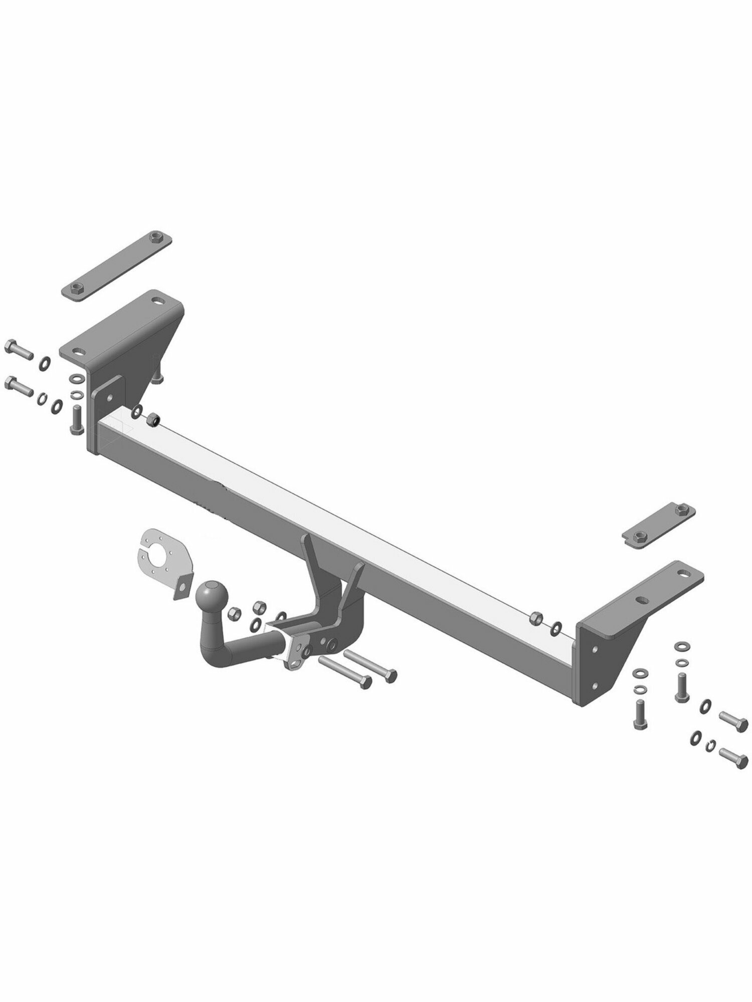 Фаркоп (тягово-сцепное устройство) Motodor на Форд Фокус универсал 2004-2007, 90708-A