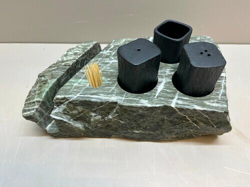 Органайзер на стол из камня для ресторана и дома, мрамор ODK-009