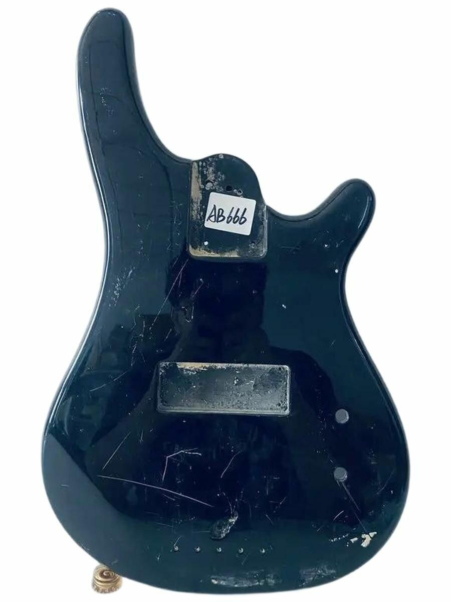 AB666 Необработанный корпус бас-гитары, черный, из массива басового дерева, детали и аксессуары для гитар и бас-гитар своими руками, на замену