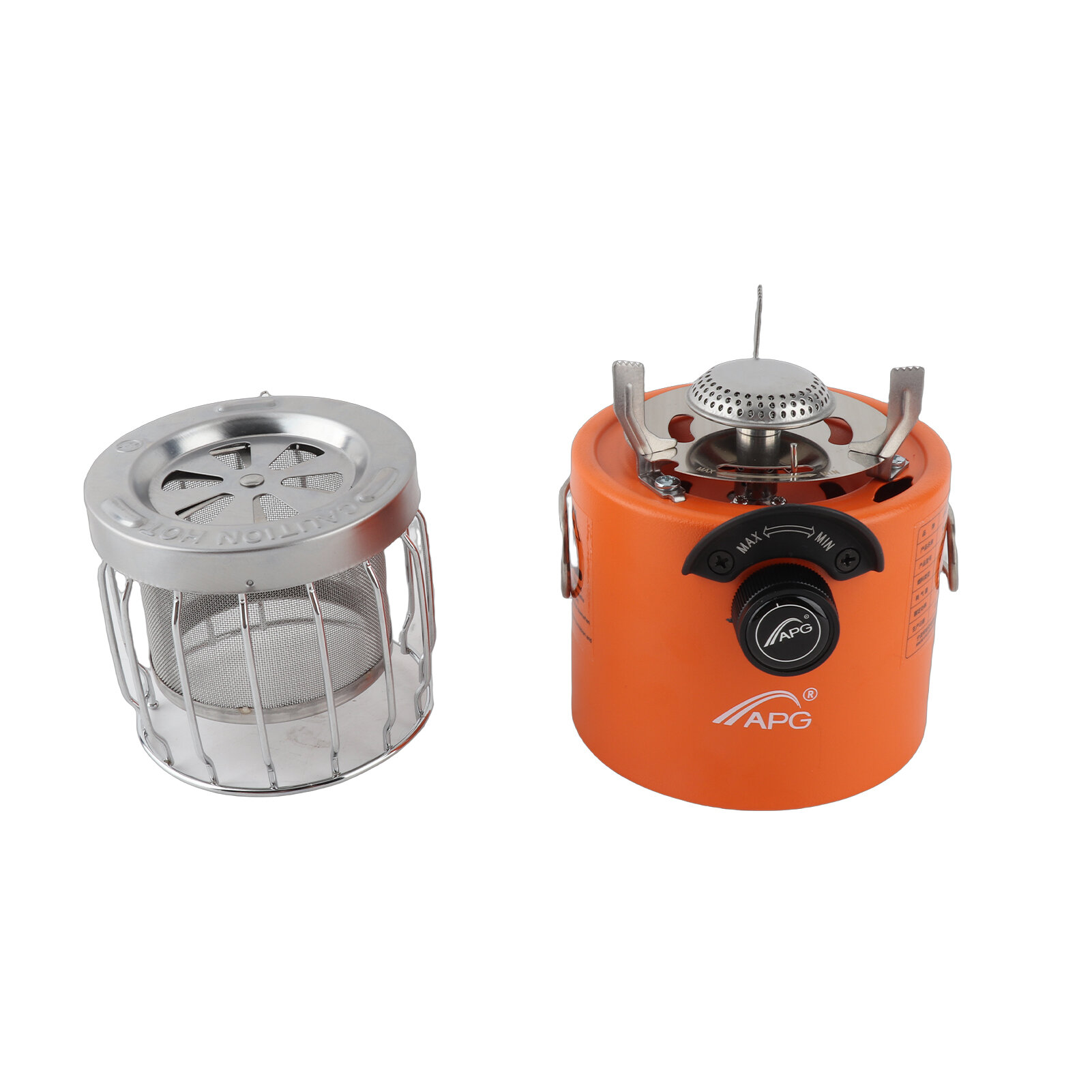 Портативный газовый обогреватель мощностью 2000 Вт для кемпинга, подледной рыбалки и походов.