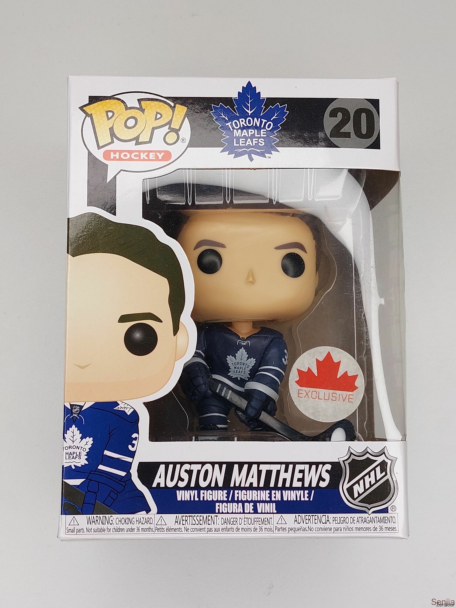 Фигурка хоккеист Остон Мэтьюс Auston Matthews звезда НХЛ NHL 20