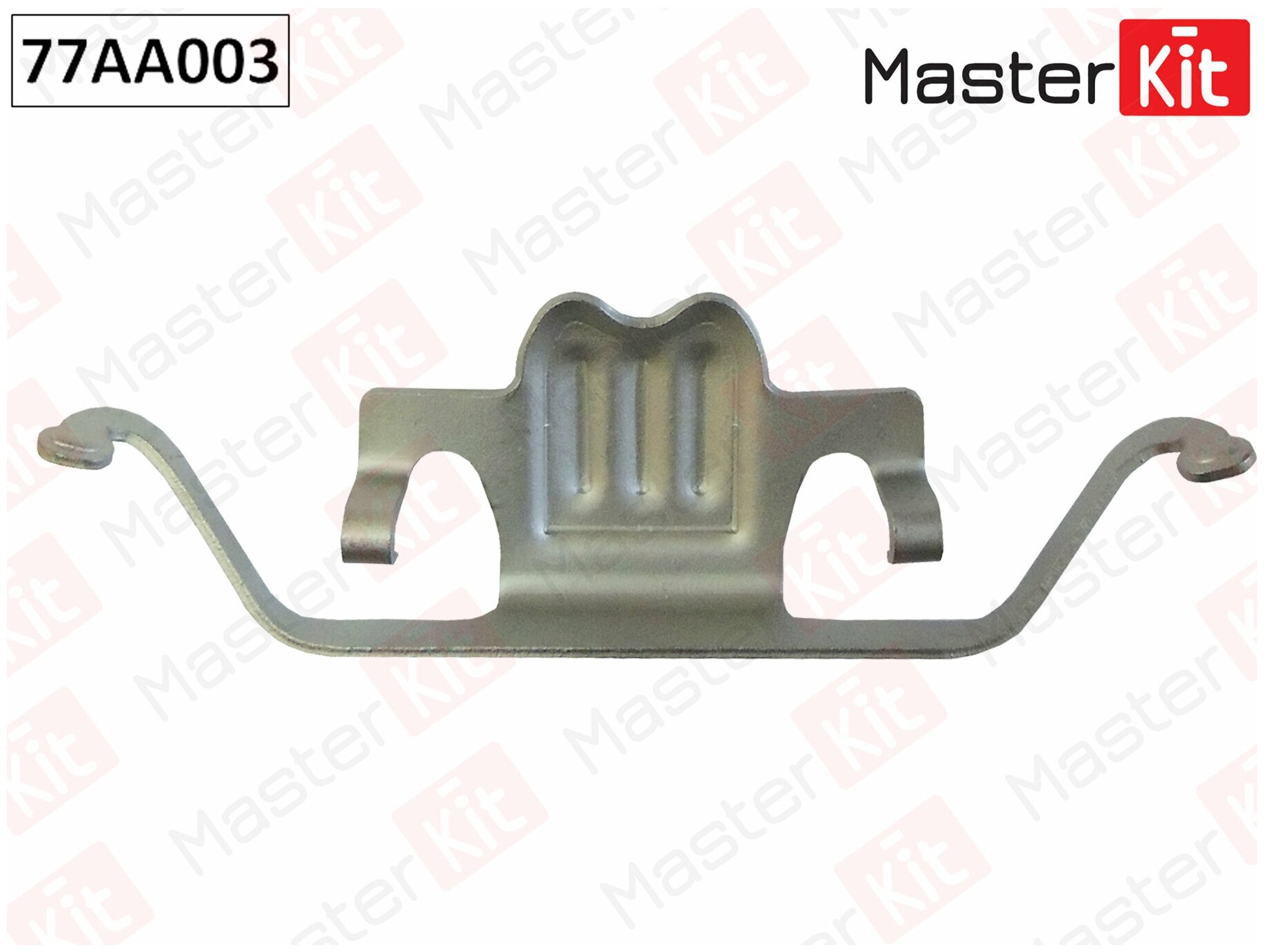 Комплект установочный тормозных колодок BMW X5 (E70) 2006 - 2013, X5 (F15, F85) 2012 - 2018, MASTERKIT 77AA003