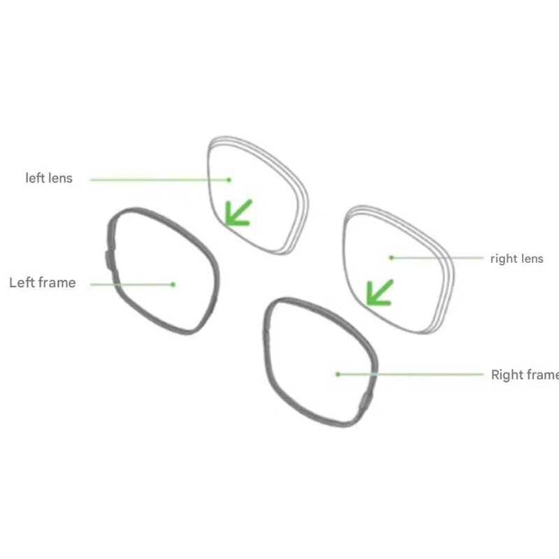 Магнитные линзы для очков INMO Air3 для близорукости LS Air3 myopia lenses
