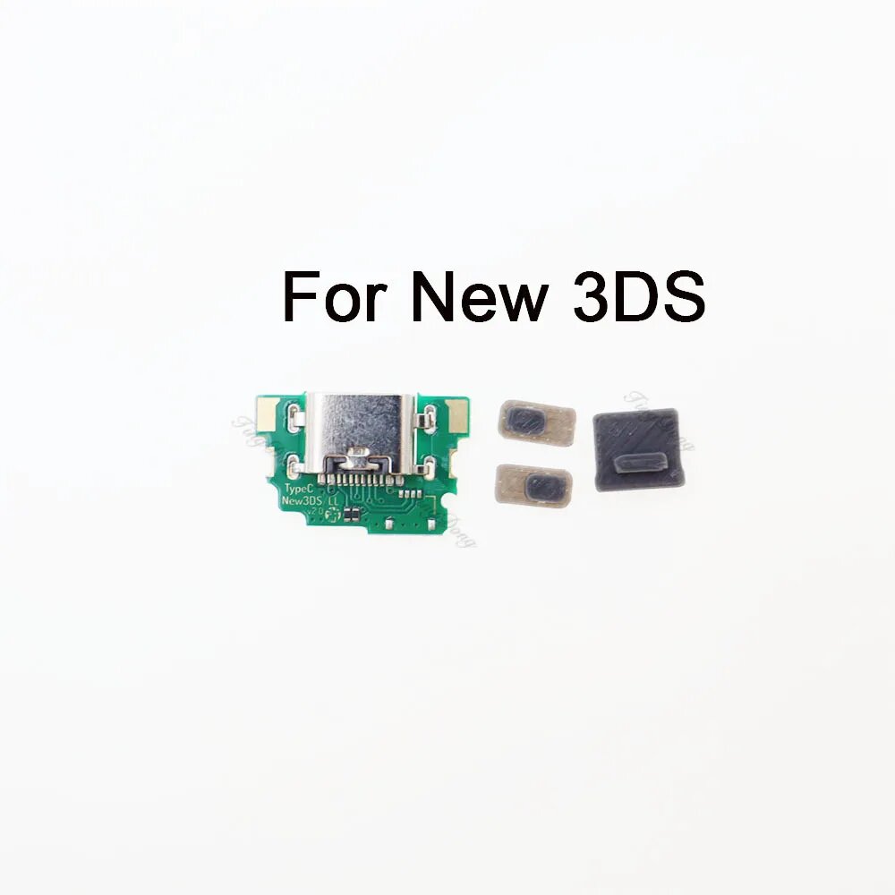 Запасной USB-порт Type-C для Nintendo 3DS New 3DS grey