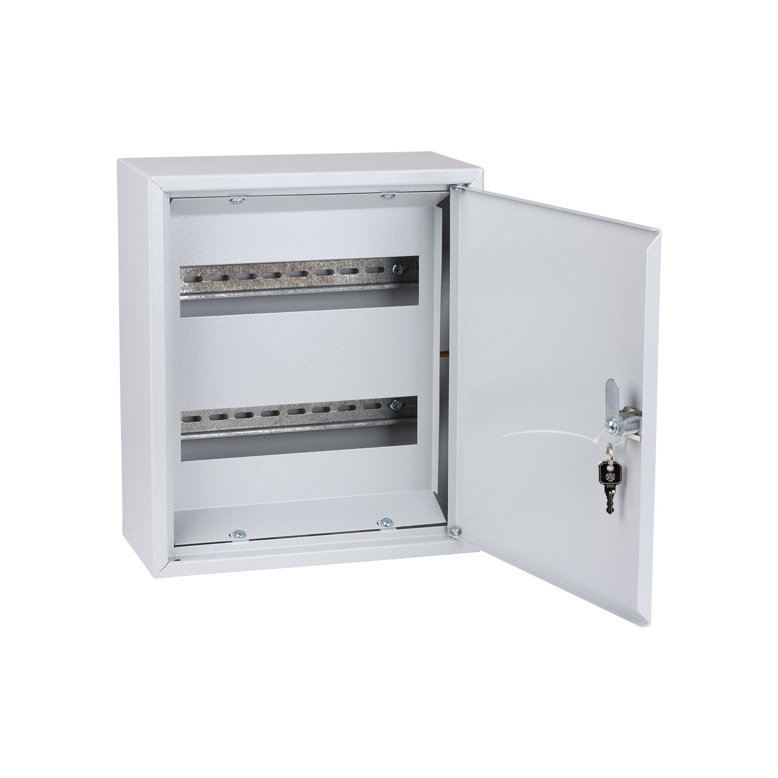 Корпус металлический ЩРН-24+ с полунадрезным окном на задней стенке (350х300х120) Народный TDM SQ09050721 (1 шт.)