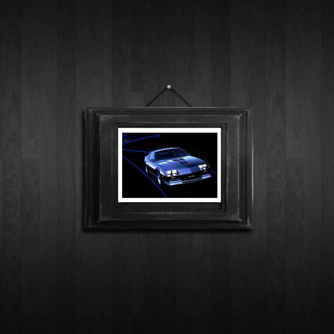 Плакат "Chevrolet Camaro серебристая" от Cool Eshe из коллекции "Автомобили", плакат А4 (29,7 х 21 см) для интерьера