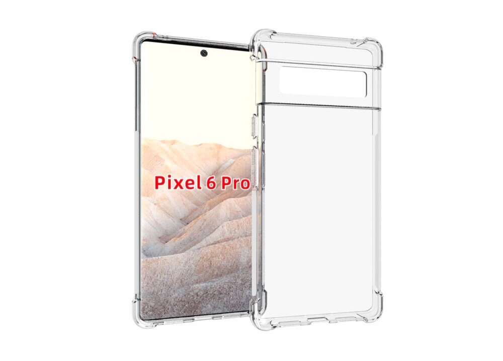 Чехол панель-накладка-бампер Bypass Tocco для Google Pixel 6 Pro с защитой углов противоударный