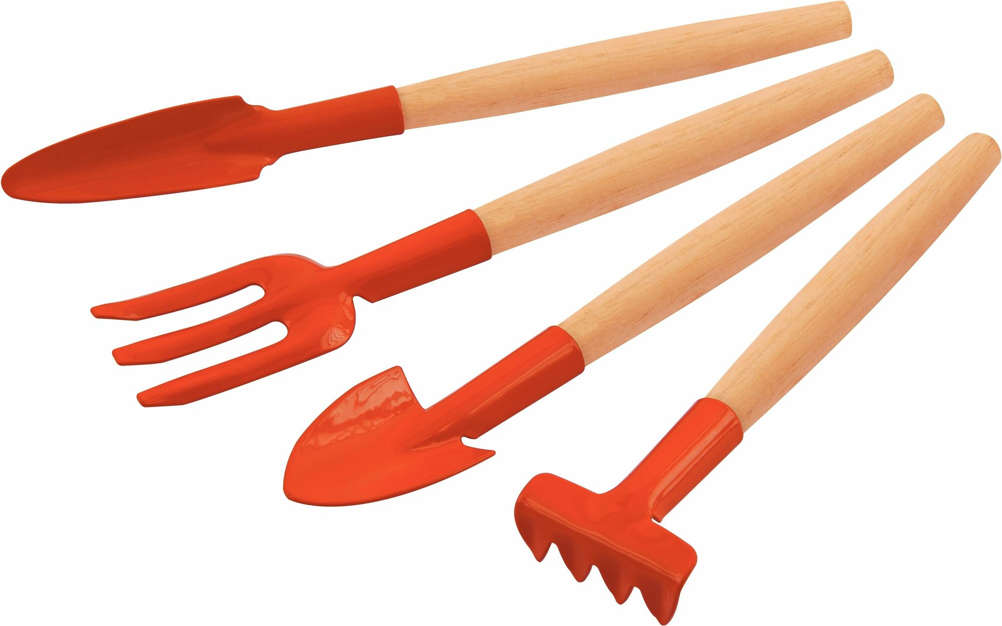 Набор садовых инструментов Tramontina, металл/дерево, 4 предмета