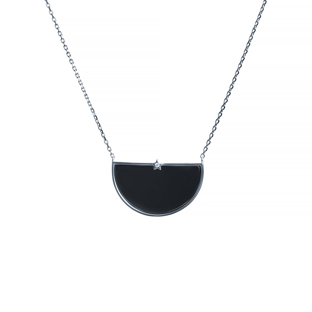 Колье, серебро, 925 проба
