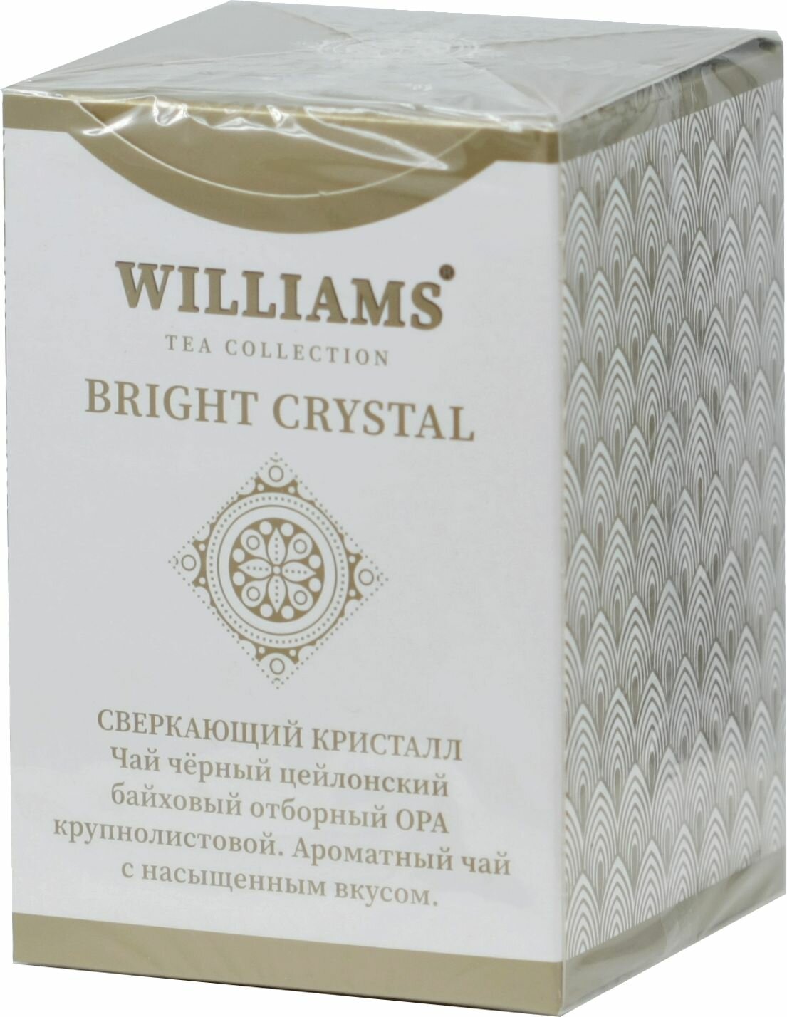 Williams Чай черный цейлонский Bright Crystal, стандарт ОРА, 100 г
