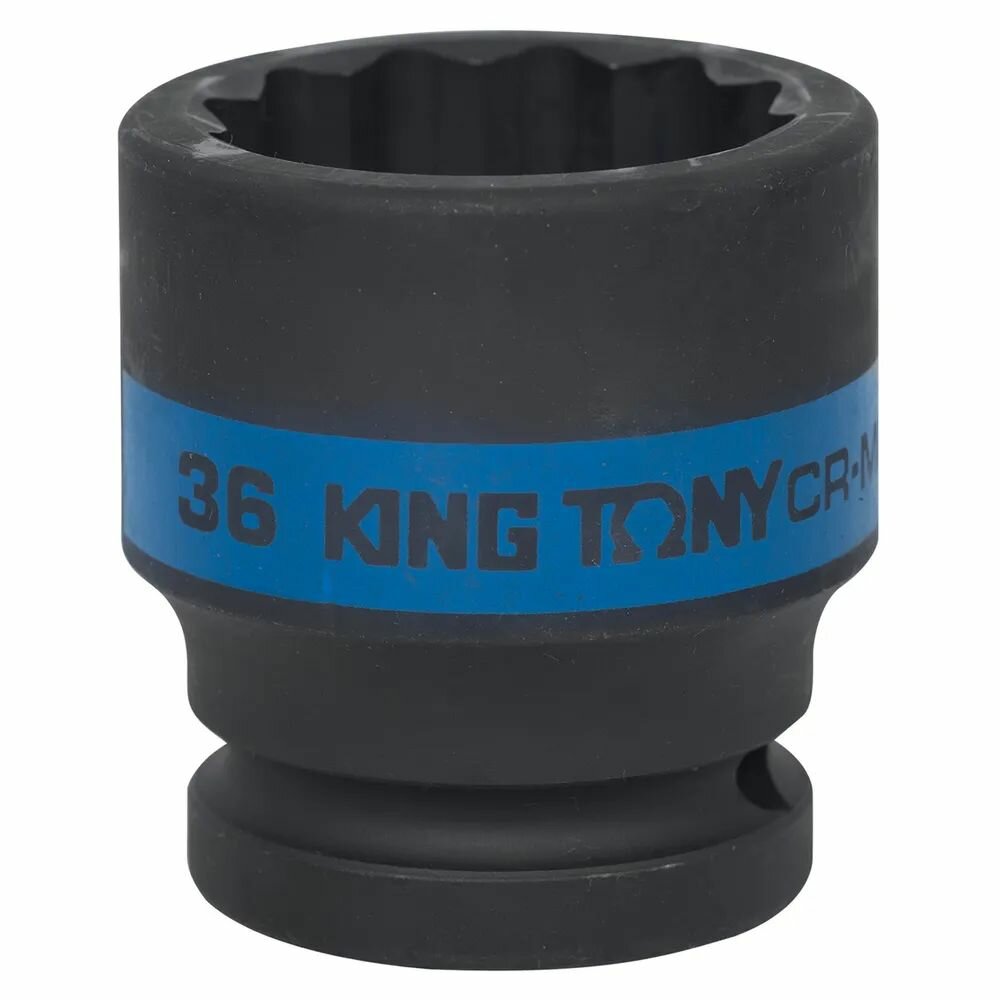 KING TONY Головка торцевая ударная двенадцатигранная 3/4", 36 мм 653036M