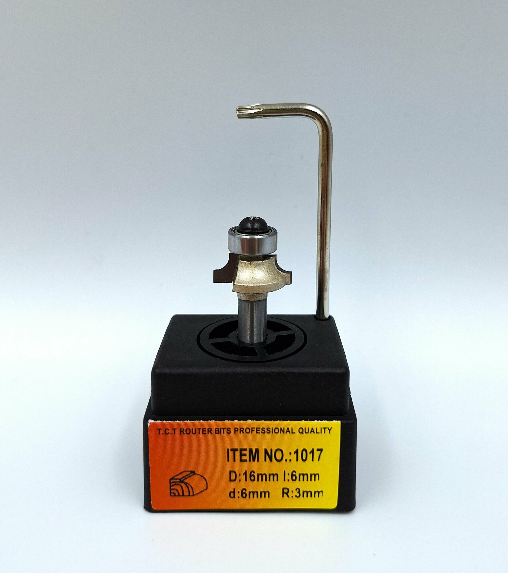 Фреза Globus радиусная R3, хвостовик 6 мм