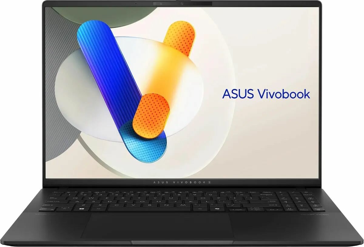 Ноутбук ASUS VivoBook S 16 OLED S5606CA-RI072 16" (2880x1800) Intel Core Ultra 5 225H, 16GB LPDDR5x, 1TB SSD, Intel Arc, Без ОС, black (90NB1553-M002S0)