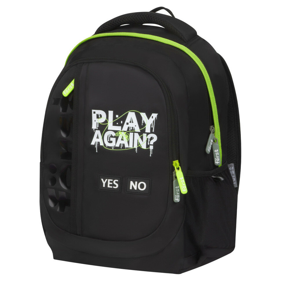 Рюкзак F? rst F-Trend "Play again" 40*29*18см, 2 отделения, 3 кармана, анатомическая спинка, 366124