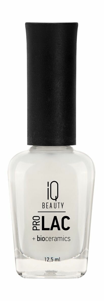IQ BEAUTY Лак для ногтей с биокерамикой Nail Polish Prolac +Bioceramic укрепляющий, 12,5 мл, 043