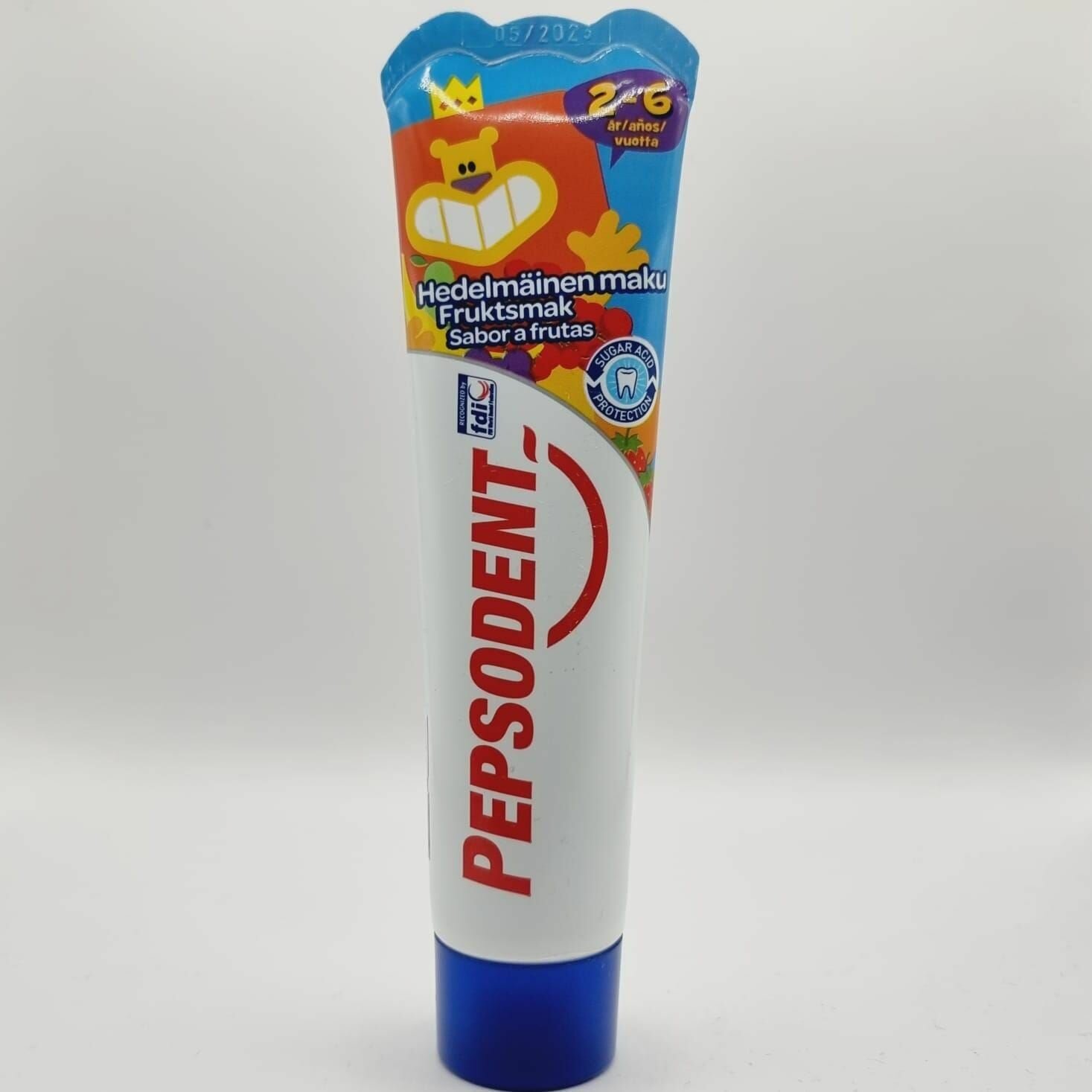 Pepsodent Kids Зубная паста детская 0-6 лет 50 мл (Из Финляндии)