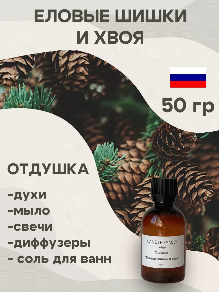 Отдушка для свечей и мыла. Ароматизатор косметический