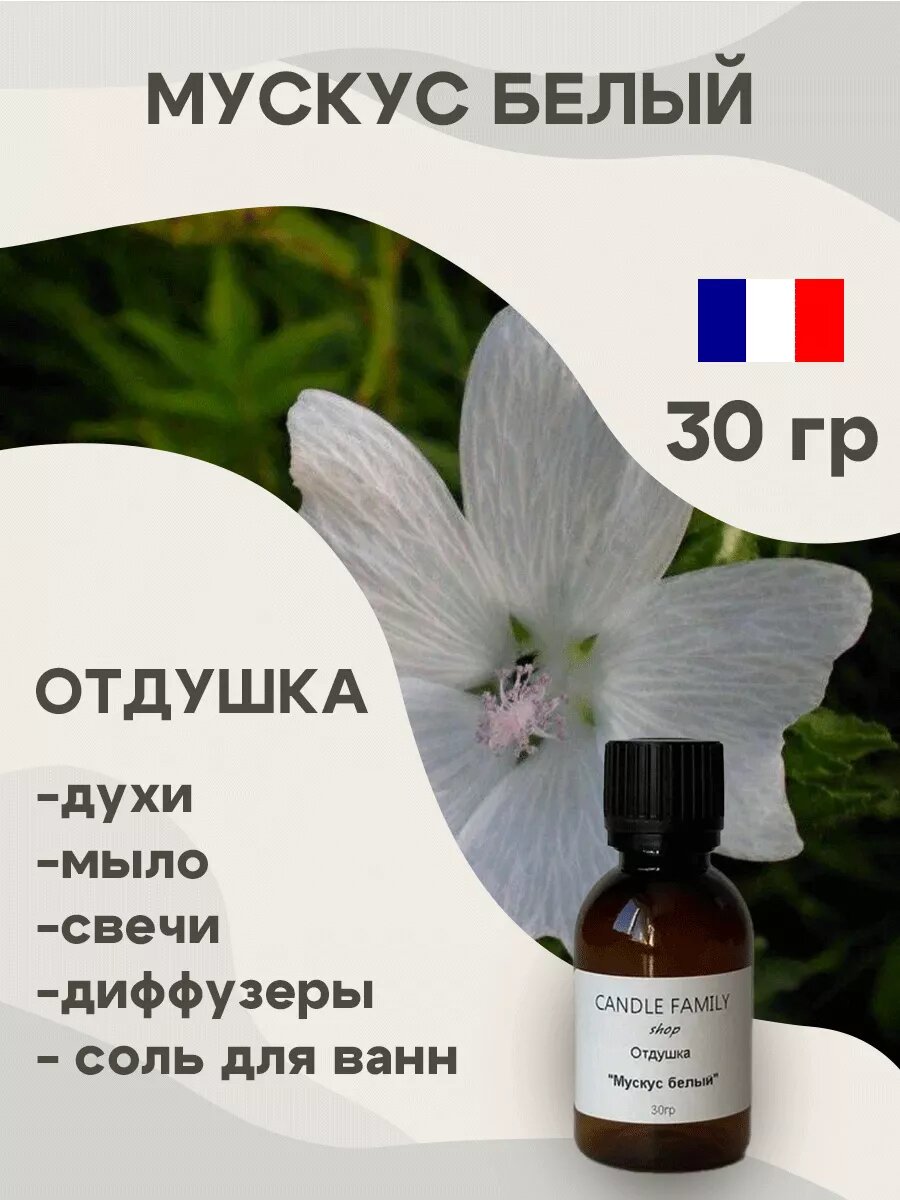 Отдушка для свечей и мыла. Ароматизатор косметический