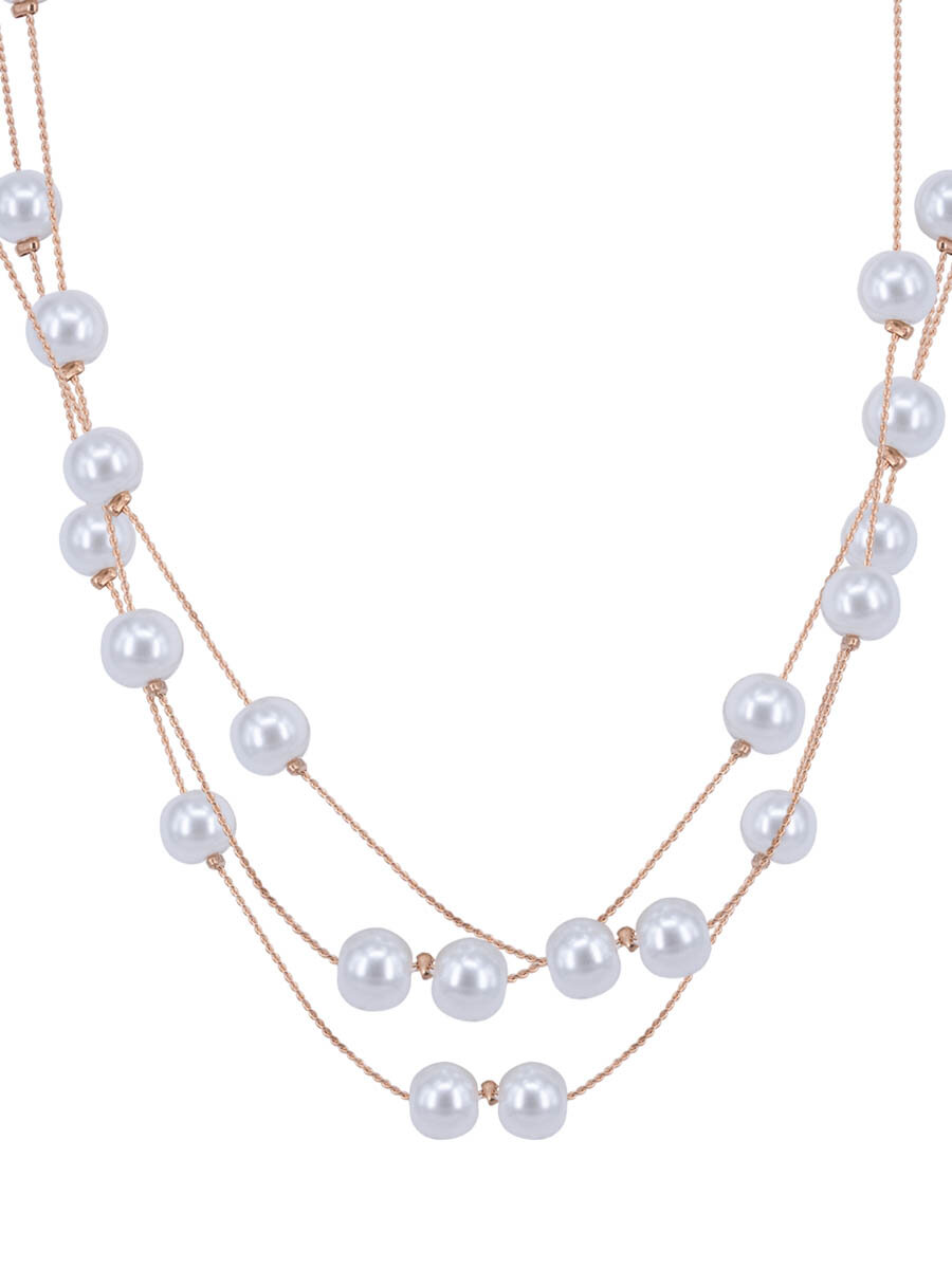 Колье, жемчуг имитация