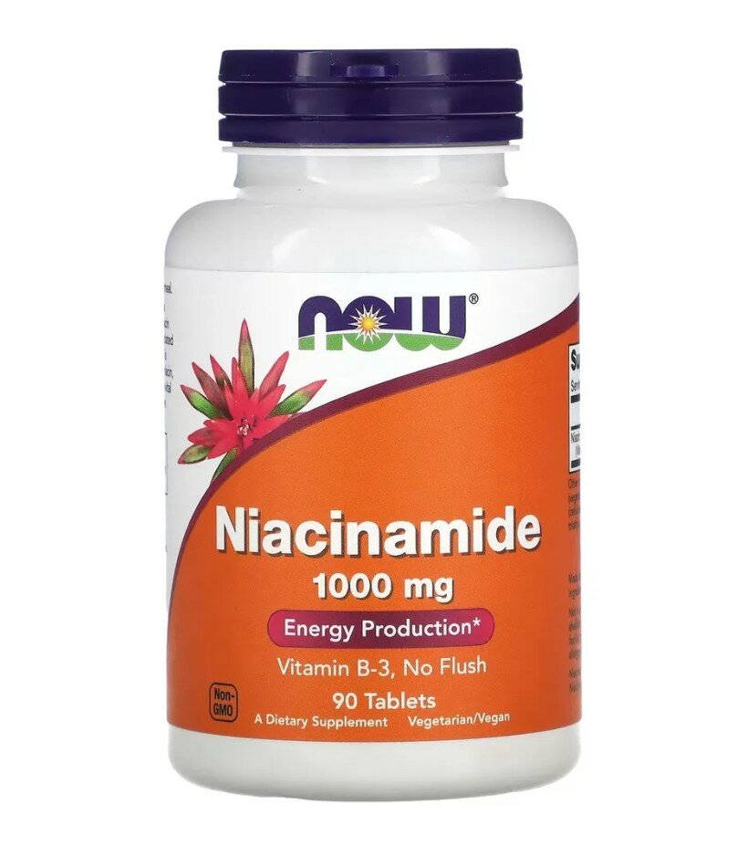Niacinamide 1000mg 90 tabs Now