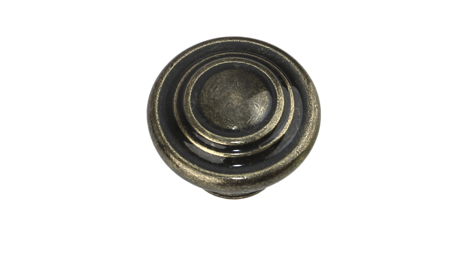 Мебельная ручка RC059AB.4, старинная латунь