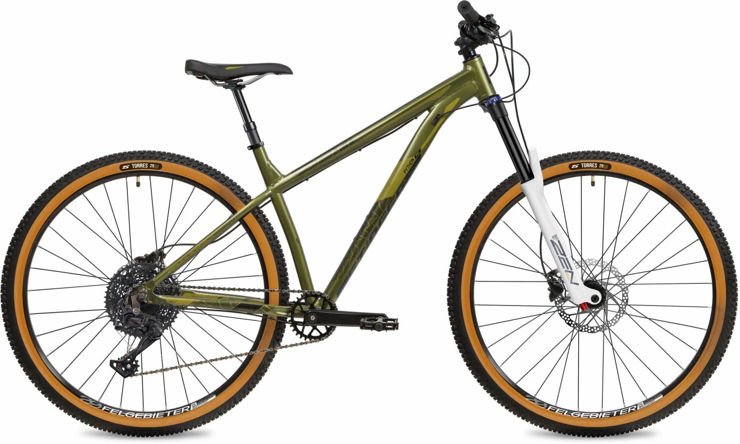 Велосипед STINGER Python PRO 29 2024 (требует финальной сборки), Цвет коричневый, Размер 20"