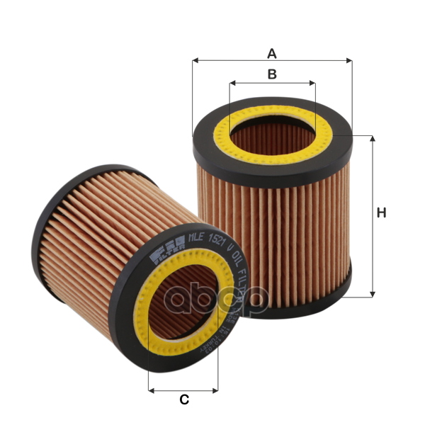 Фильтр масляный BMW E90/E60/F10/E65/F01/X1(E84)/X1/X3/X5/X6 FIL FILTER MLE1521V FIL FILTER арт. MLE1521V
