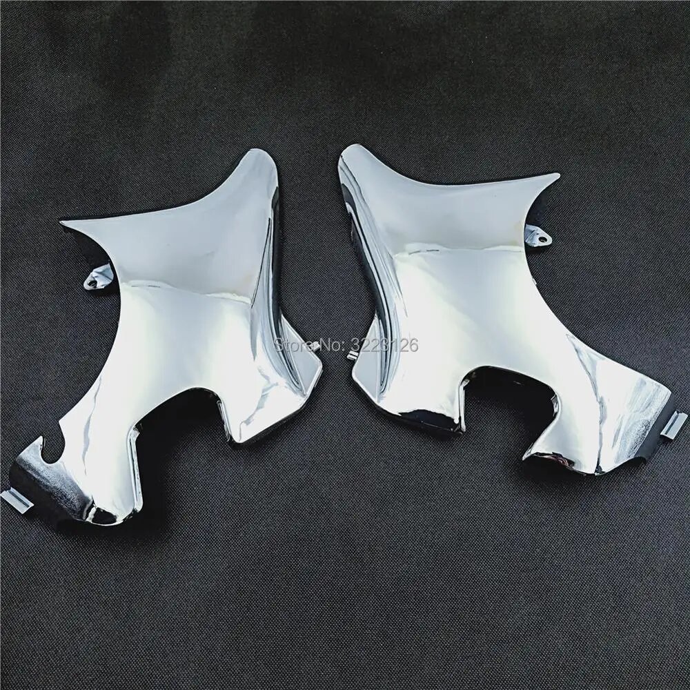 Для Honda Shadow VT400 VT750 VT 400 750 ACE 1997-2003 мотоциклетный капот, проволочная крышка, боковая рама, защита шеи, крышка Белый, Chrome