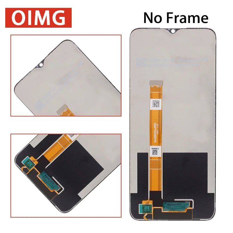 Высокое качество для Oppo A5 (2020) ЖК-дисплей CPH1931, сенсорная панель, дигитайзер, замена для Oppo A11 2019, детали LCD PCHM10 Black NO Frame