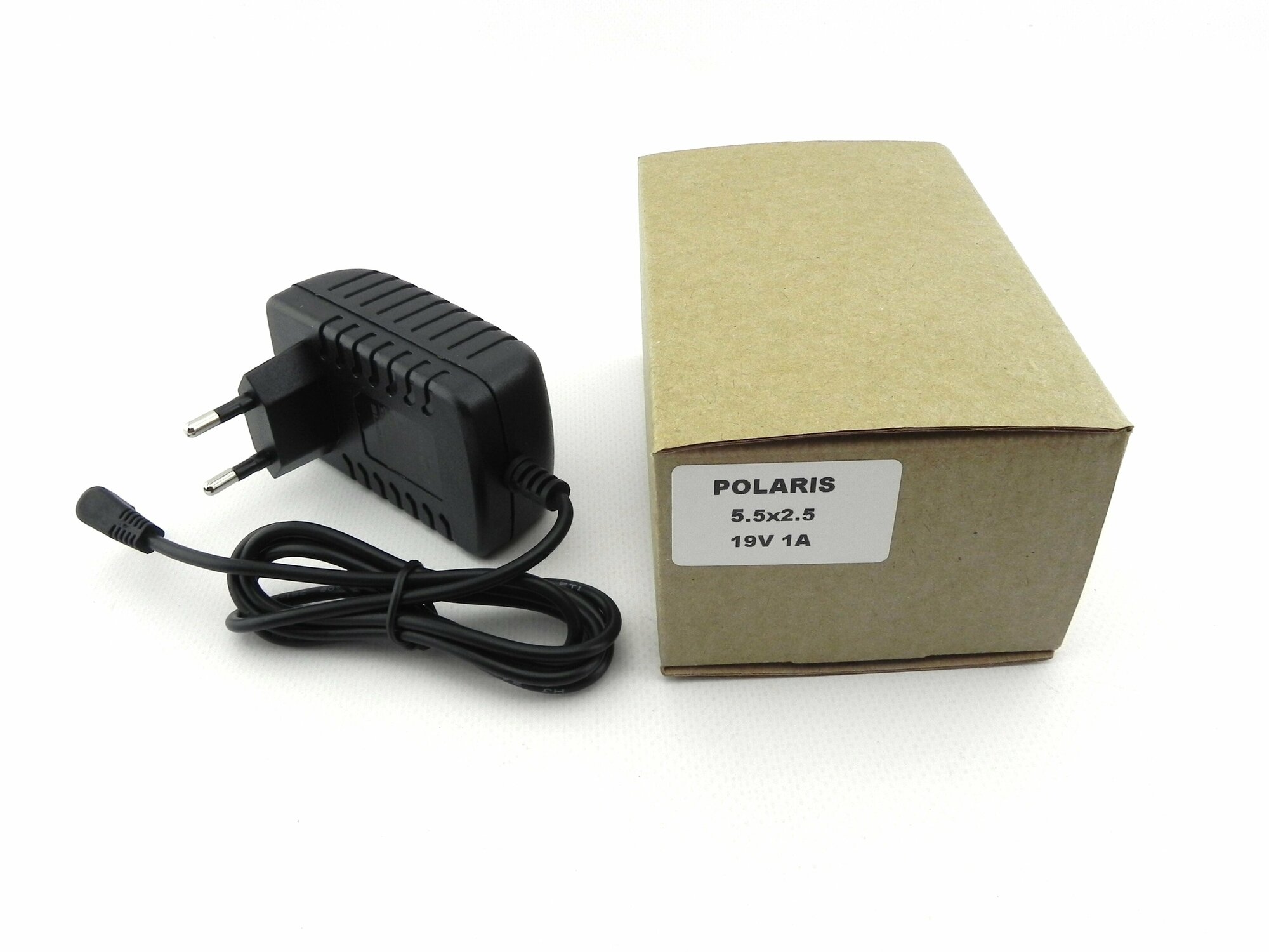 Блок питания для пылесосов POLARIS 19V 1A 19W 5.5*2.5 угловой штекер