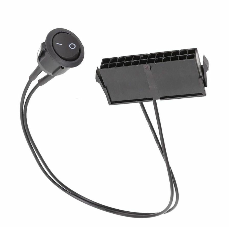 Кнопка включения блока питания (перемычка)