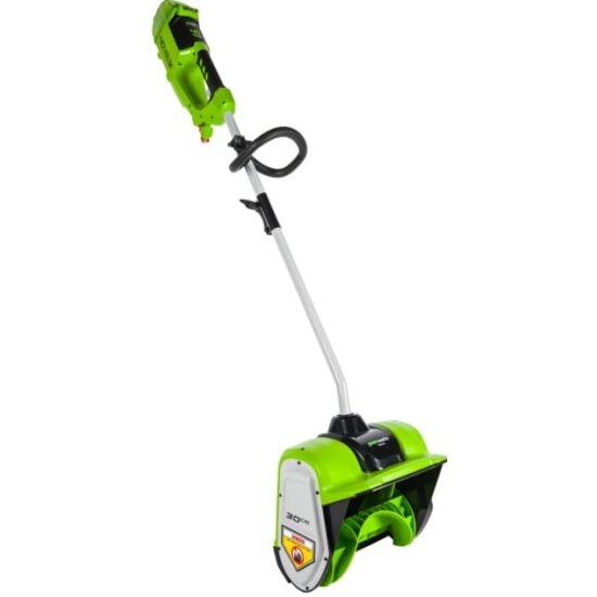 Снегоуборщик аккумуляторный Greenworks GD40SSK4 40V с АКБ и ЗУ