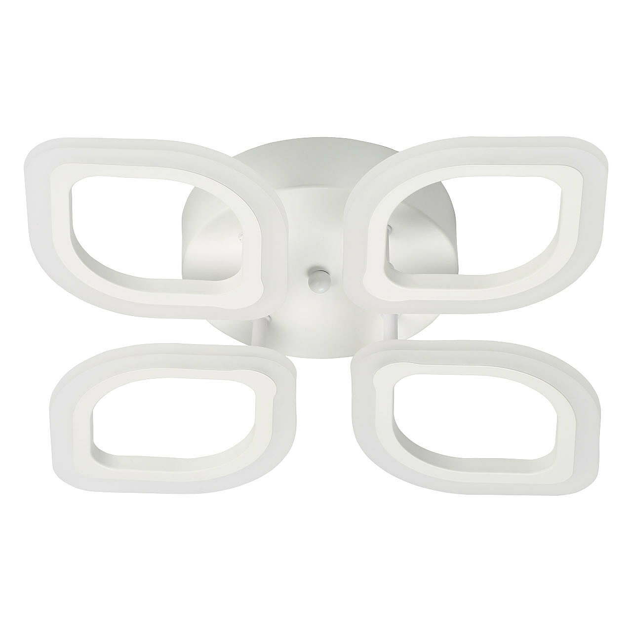 Потолочная люстра De Markt Мадлен 424013104, LED, 64Вт, кол-во ламп:1шт, Белый