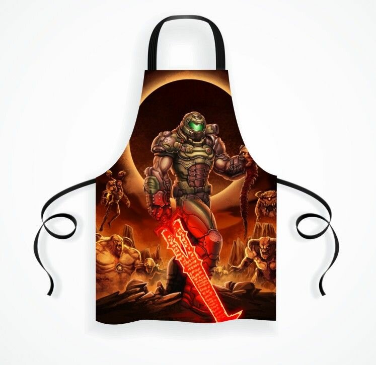 Фартук Doom/ Дум №1