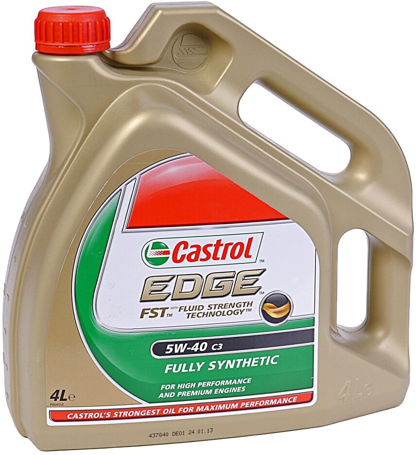 Масло моторное EDGE TITANIUM FST 5W40 синт.4л CASTROL 157B1C