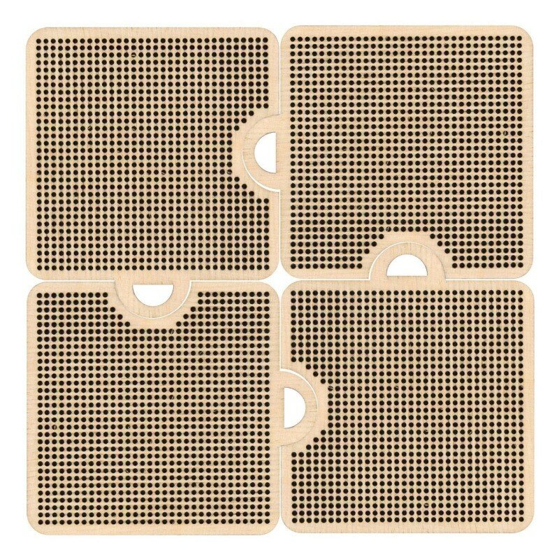 Щепка ОР-301 Заготовки для вышивки "Пазлы", 8 х 7 см