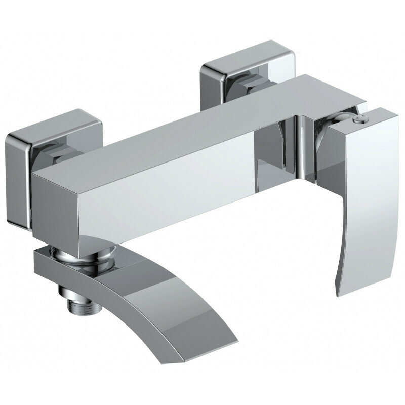 Смеситель для ванны и душа Hansen H30044 , латунный, вертикальный монтаж, рычажное управление