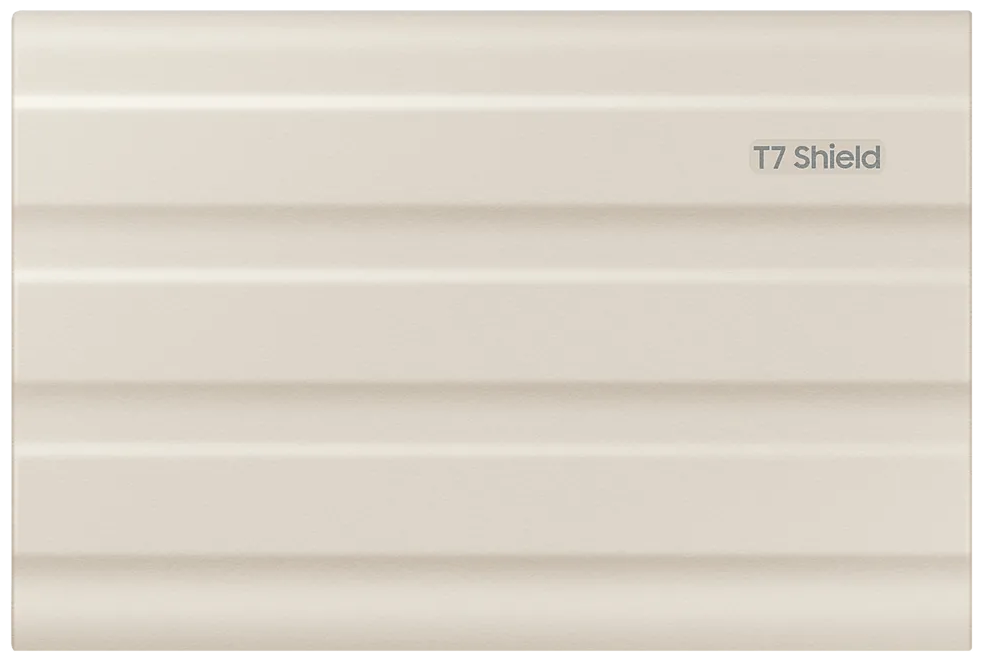 2 ТБ Внешний SSD Samsung T7 Shield, USB 3.2 Gen 2 Type-C, beige