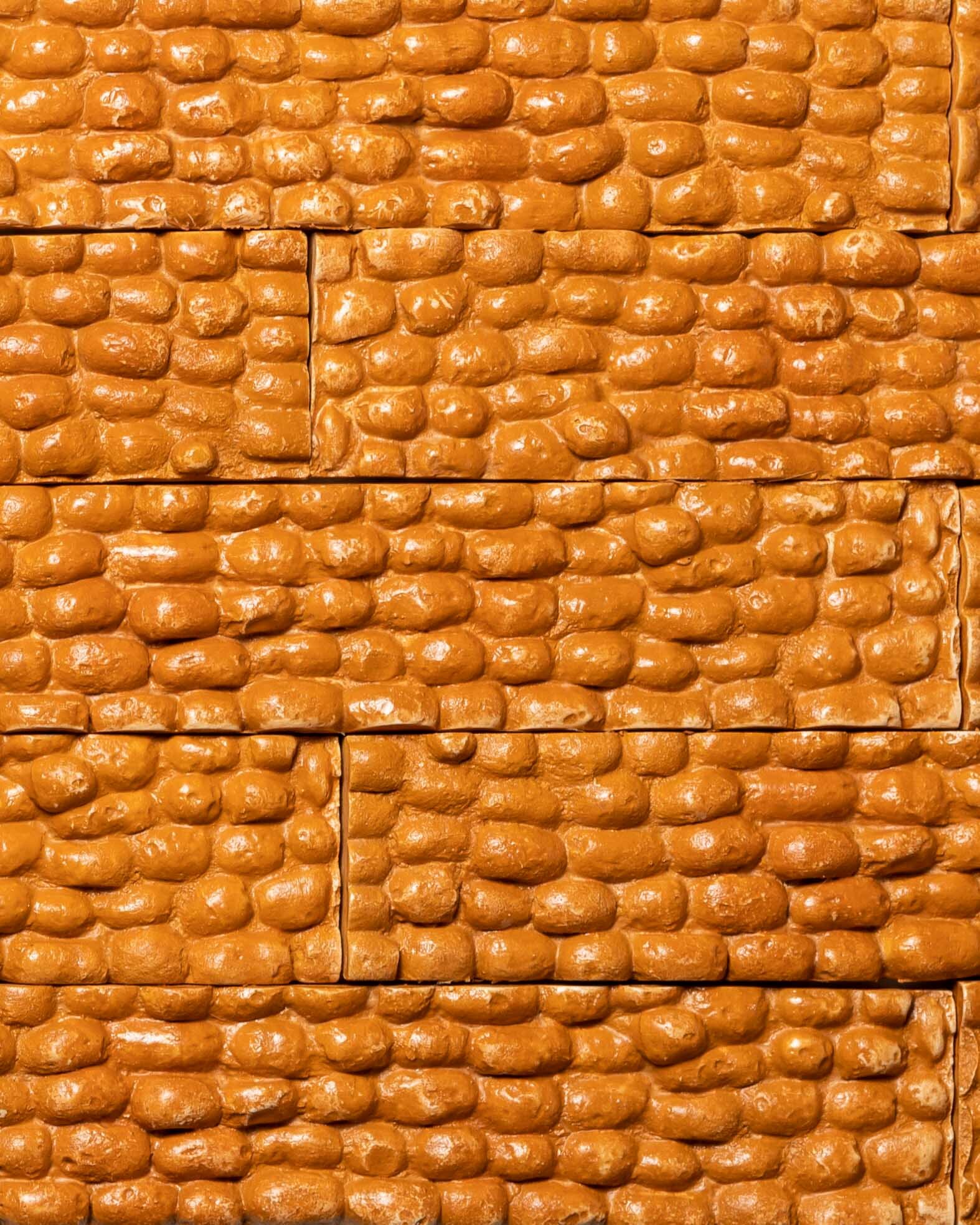 Декоративный гипсовый сланец инкора-декор Пористый камень 0,397 м2 бежевый 11 шт 38х9,5см