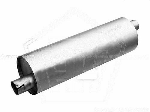 Глушитель маз 5337 (под хомут) (5337-1201010)