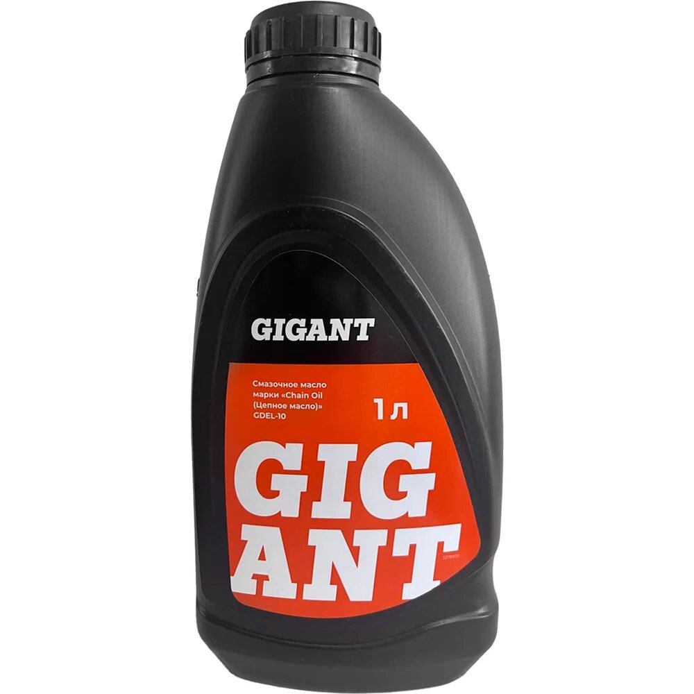 Масло цепное всесезонное 1 л Gigant GDEL-10, красный, Легко