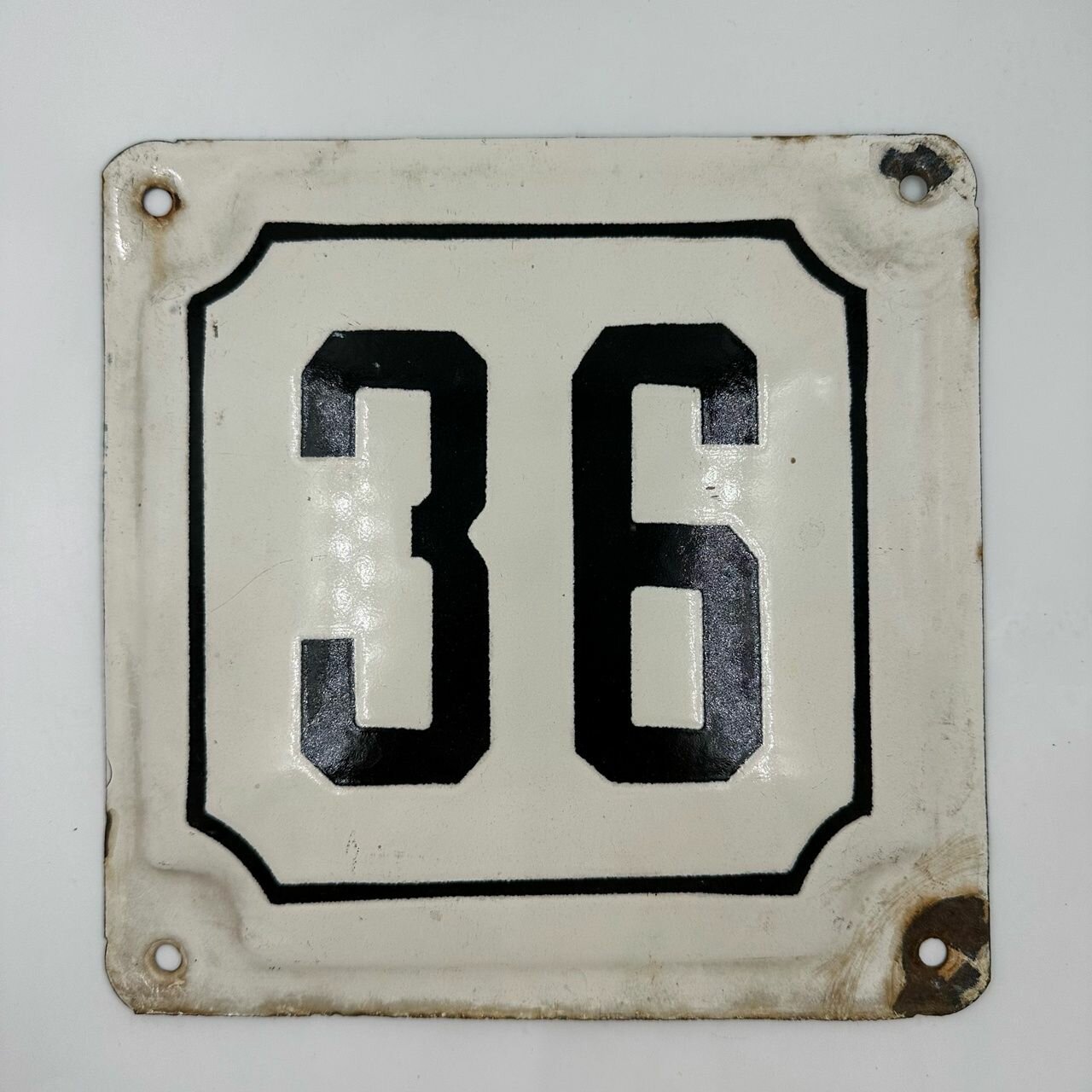 Панно винтажное-Табличка №36 Размер 22х22 см Горячая Эмаль! Металл! Редкость!