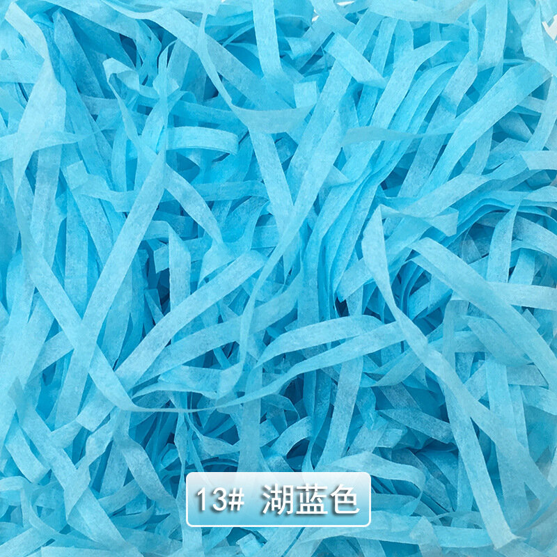 Рафия, измельчённая бумага, мятая бумага, декоративный наполнитель для подарочных и конфетных коробок, продается на вес.