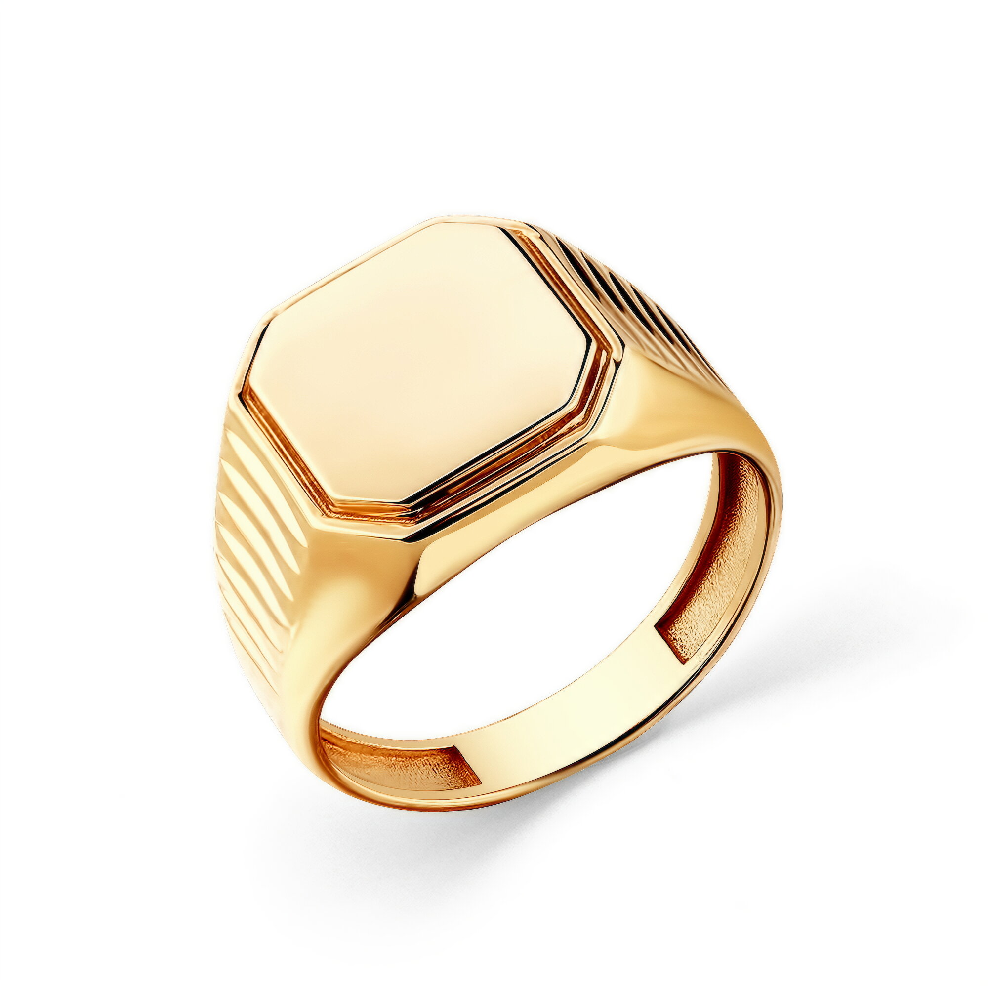 Печатка, красное золото, 585 проба