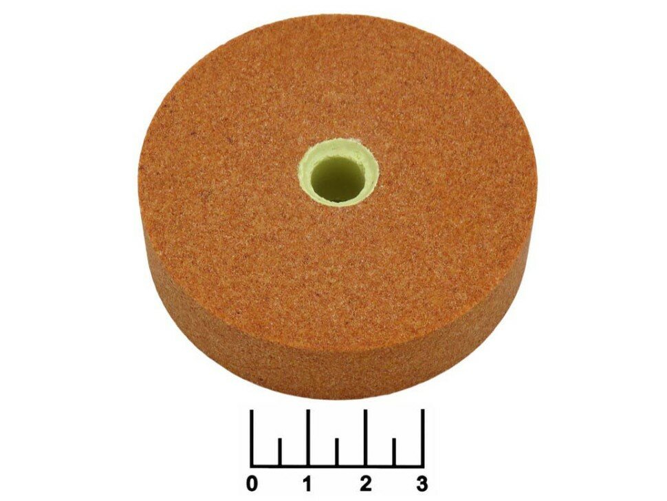 Камень точильный для заточного станка 75*18*10 красный BG-3108