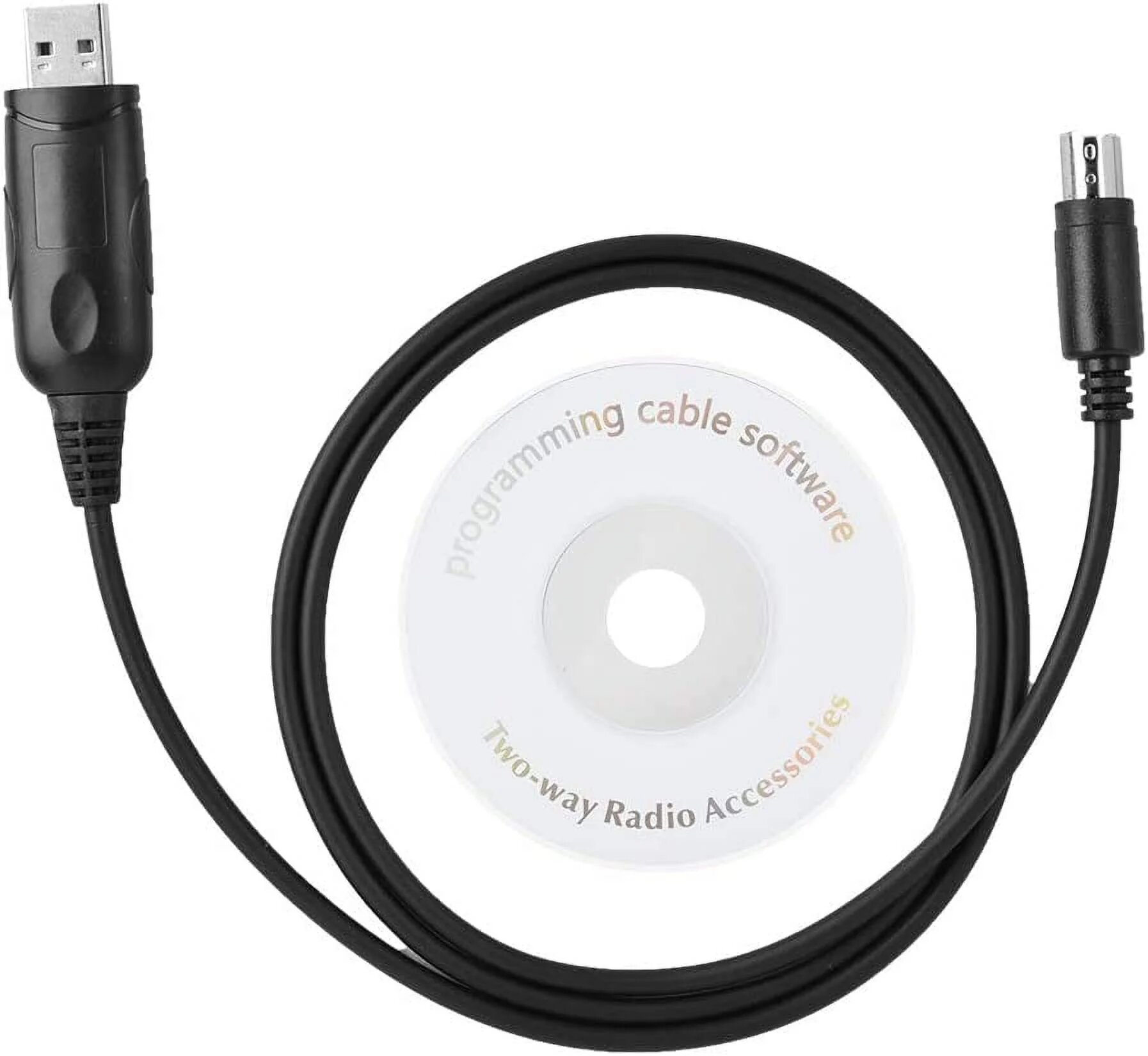 Кабель для программирования с CD-диском USB-драйверов для двухсторонней радиостанции FT-7800R, FT-7900R, FT-8800R, FT-8900R, FT-7800, FT-7900, FT-8800, FT-8900, FT-3000M, FT-7100M, FT-8100R, FT-8500M-1008