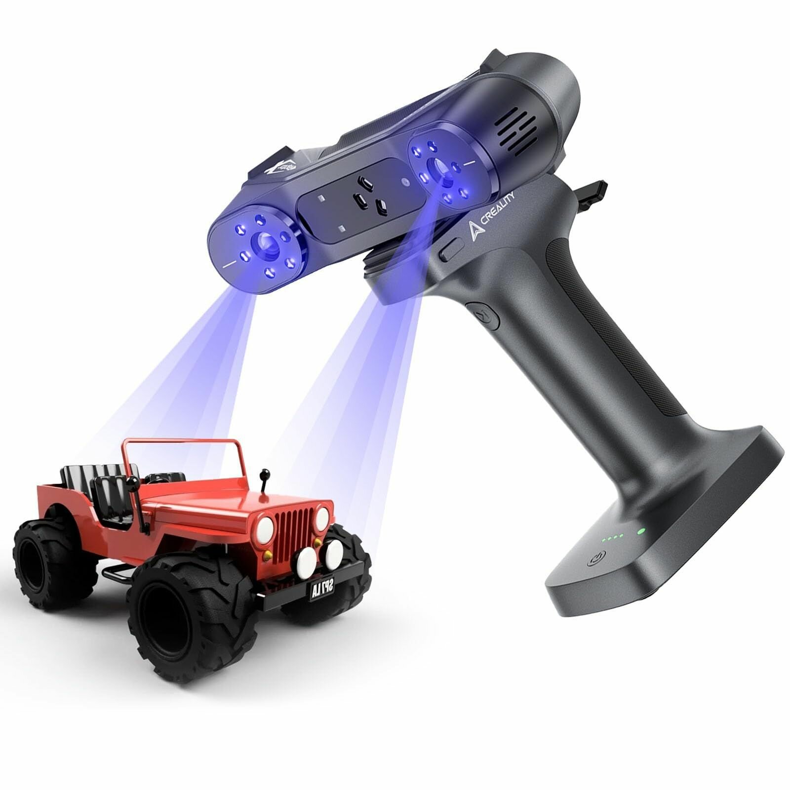 Обновлённая версия Creality, Raptor X 3D сканера, применяется к 3D принтерам,34+7 blue laser line, быстрой передаче данных через wi-fi -6, с высокой точностью и полным цветным сканированием