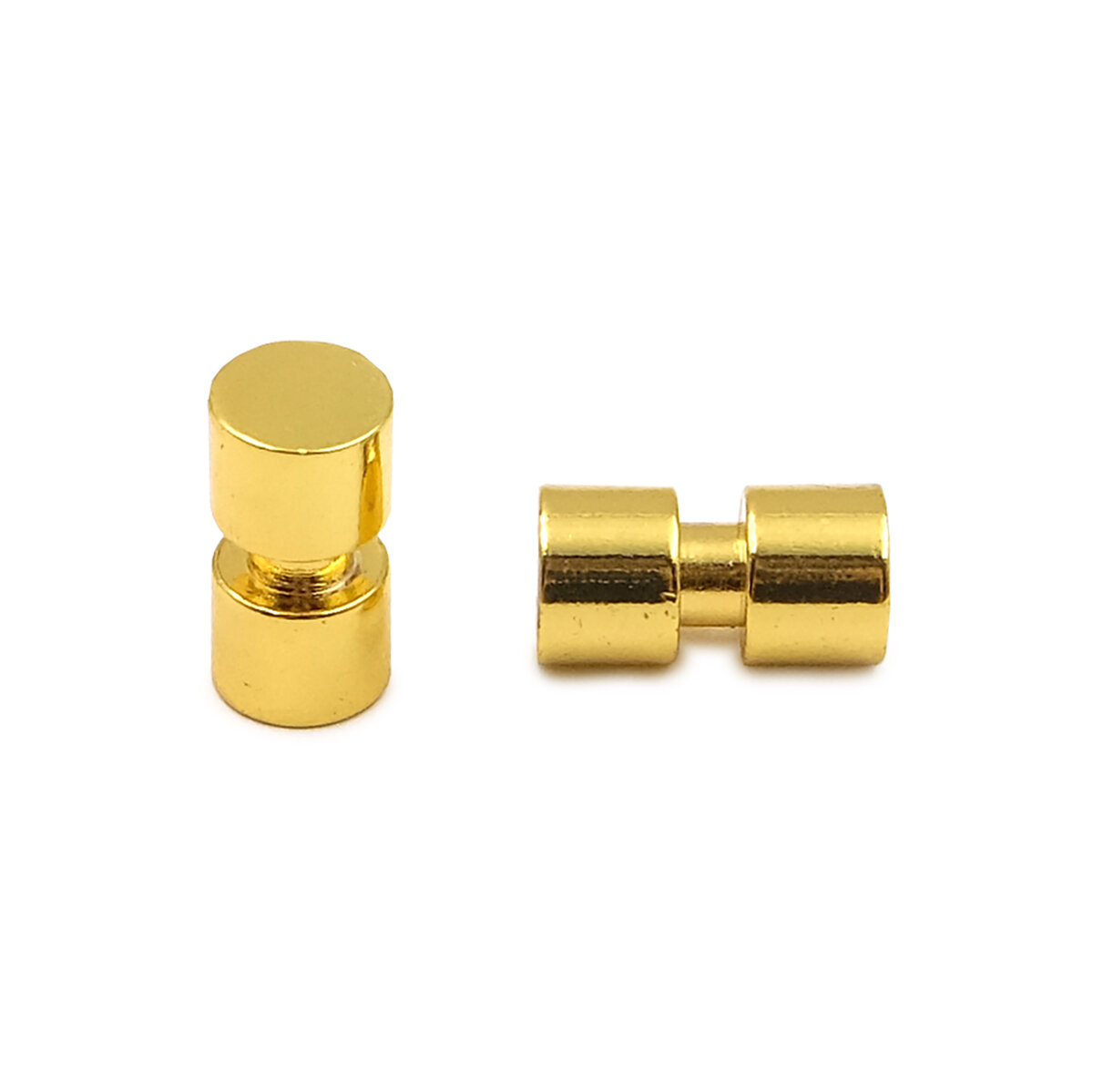 Утяжелитель металлический для плетения шнура, цвет золото, 15*8 мм, 4 шт, Astra&Craft