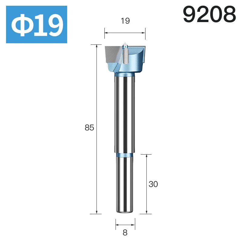 Сверло Форстнера HUHAO из вольфрамовой стали 8 мм 10 мм 9208
