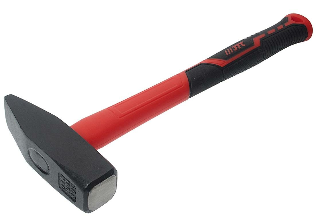 JTC-1659-08 Молоток слесарный с фибергласовой рукояткой 800г